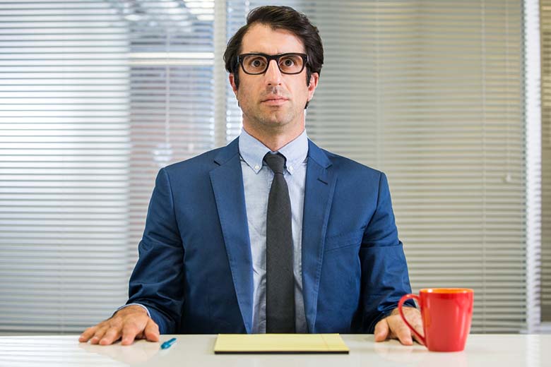 CEO shows applicant in shorts the door, this turns out to be the ...