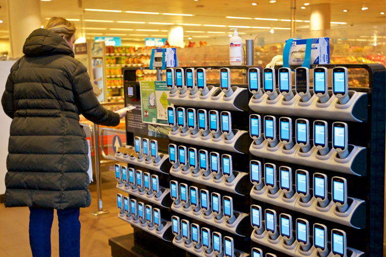 Helft van de supermarktklanten gebruikt alleen nog zelfscan